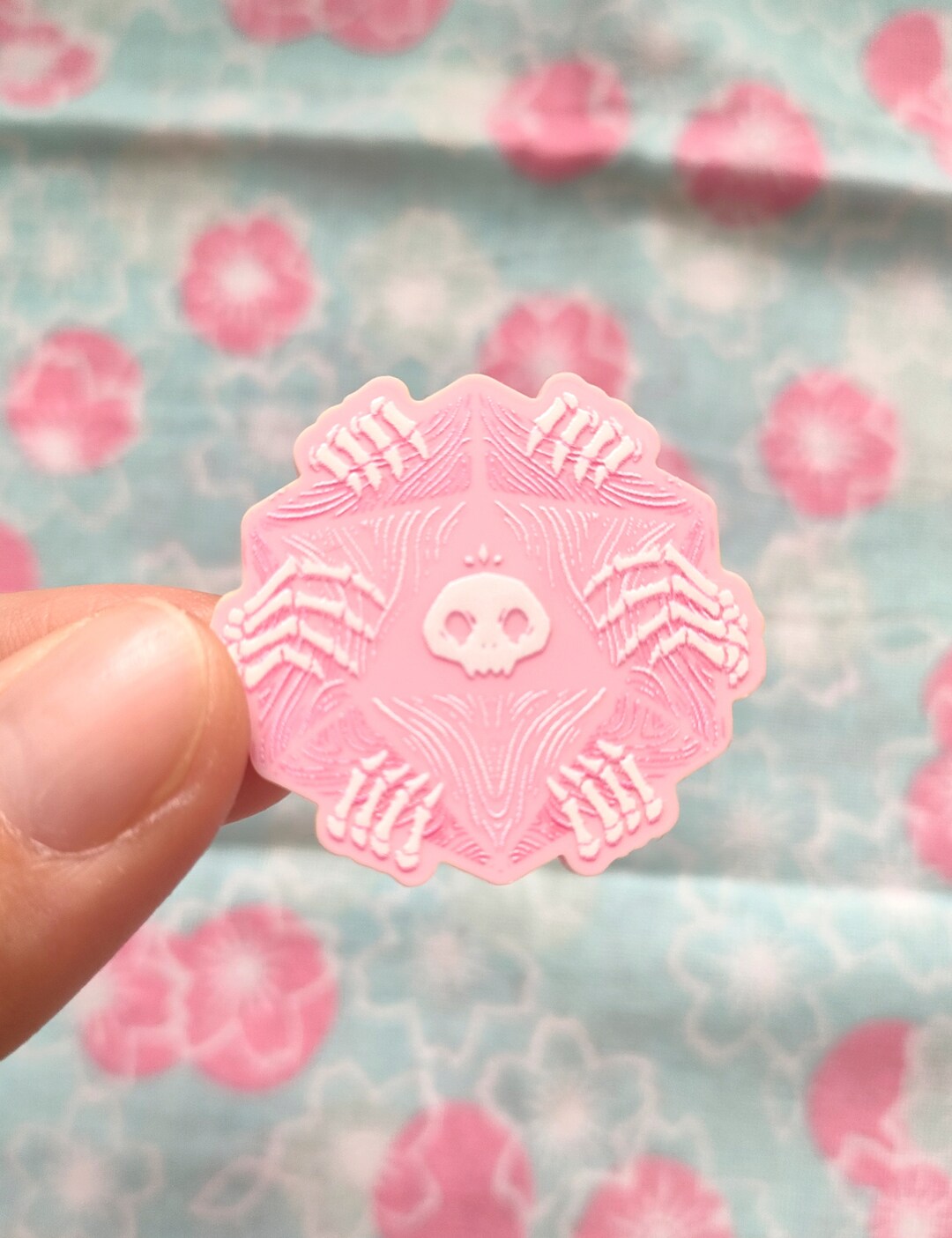 Pink Pastel D20 Pin - Etsy