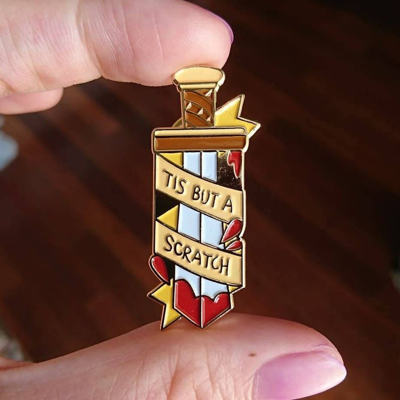 Fight Me Monty Python Enamel Pin - Etsy Canada