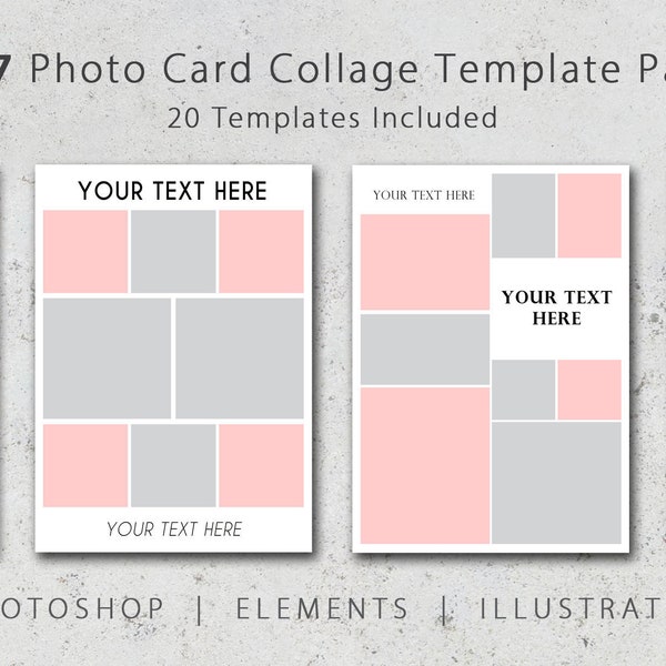Collage Template - Etsy