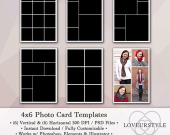 4x6 template | Etsy
