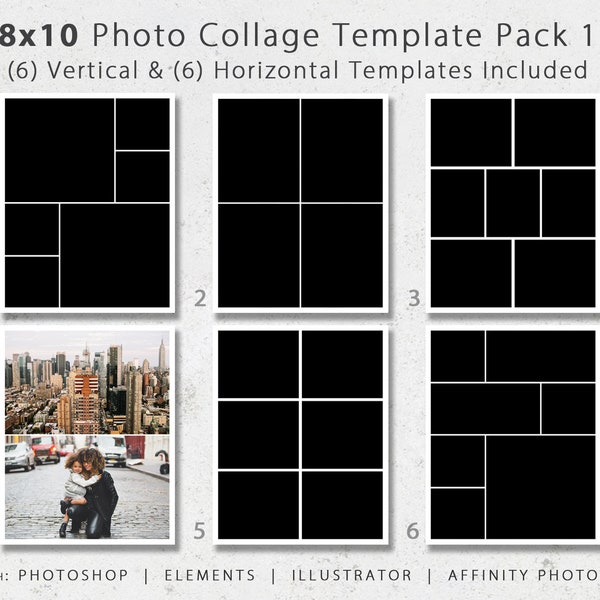 Scrapbook Template - Etsy
