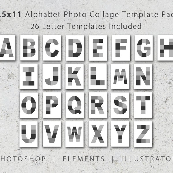 Alphabet Photography - Etsy