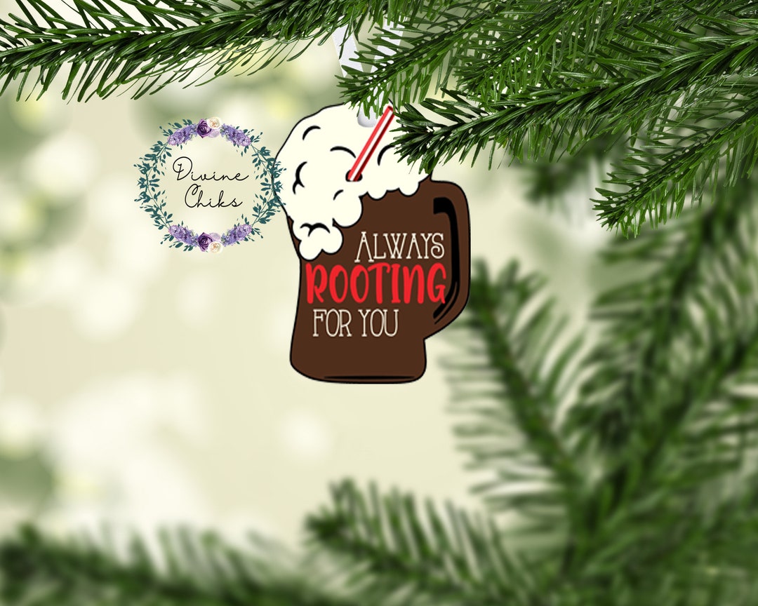 Rooting for You Beer Mug Ornament, Beer Mug Ornament, Beer Mug Ornament ...