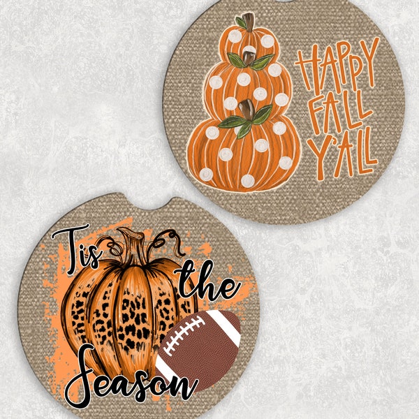 Football Car Coaster - Etsy