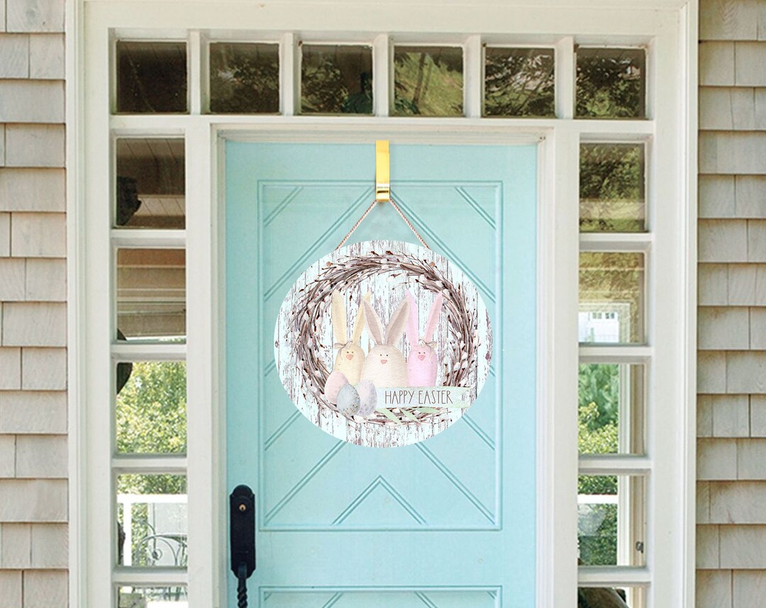 Spring Easter Door Hangers, Door Hangers, Tulip Door Hanger, Spring ...