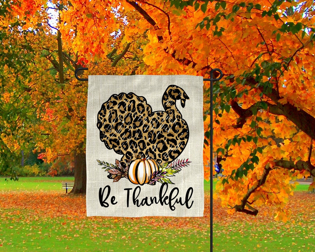 Fall Turkey Pumpkin Flags, Plaid Flag, Thanksgiving Flag, Fall Flags ...