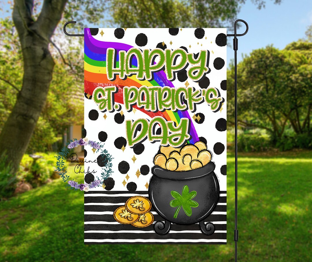 St Patricks Flag, Lucky St Patricks Flags, St Patricks Day, St Patrick ...