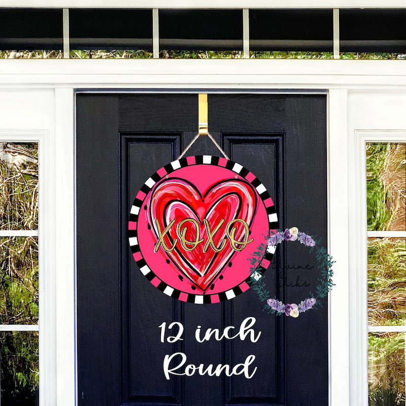 Valentine Door Hanger - Etsy