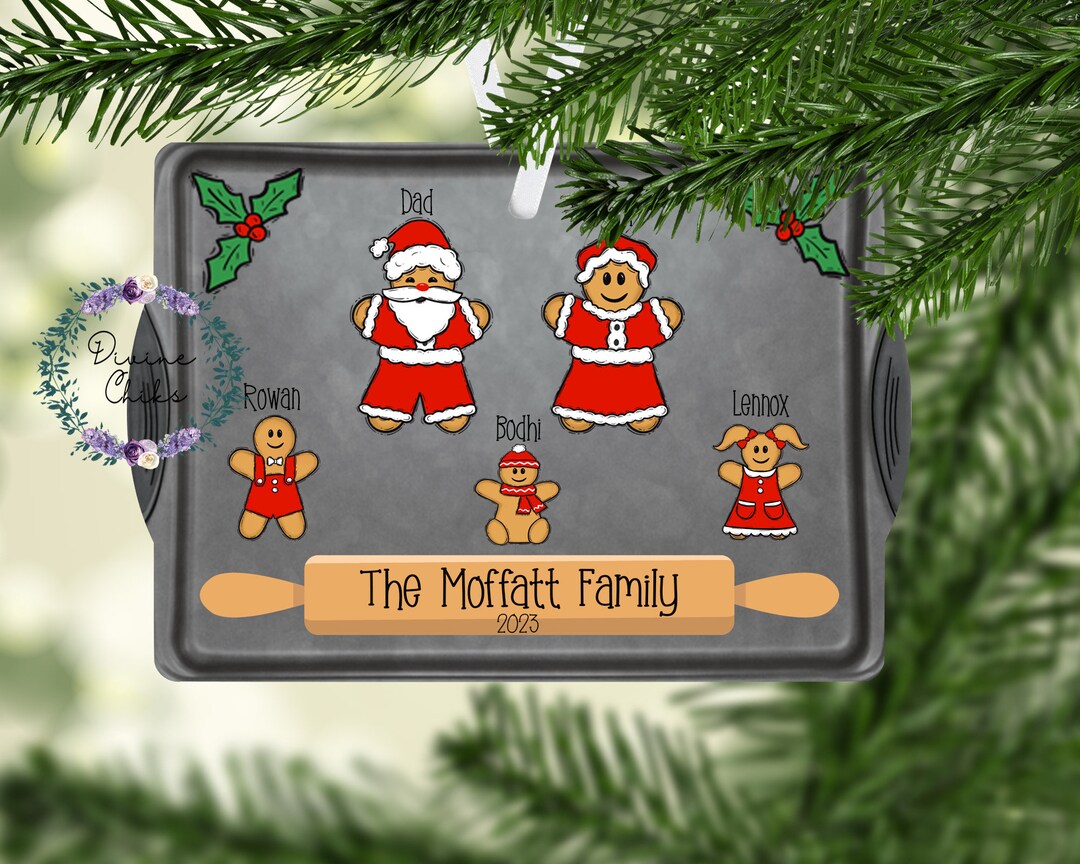 Gingerbread Man Pan Ornaments, Gingerbread Kids, Grandma Ornaments ...