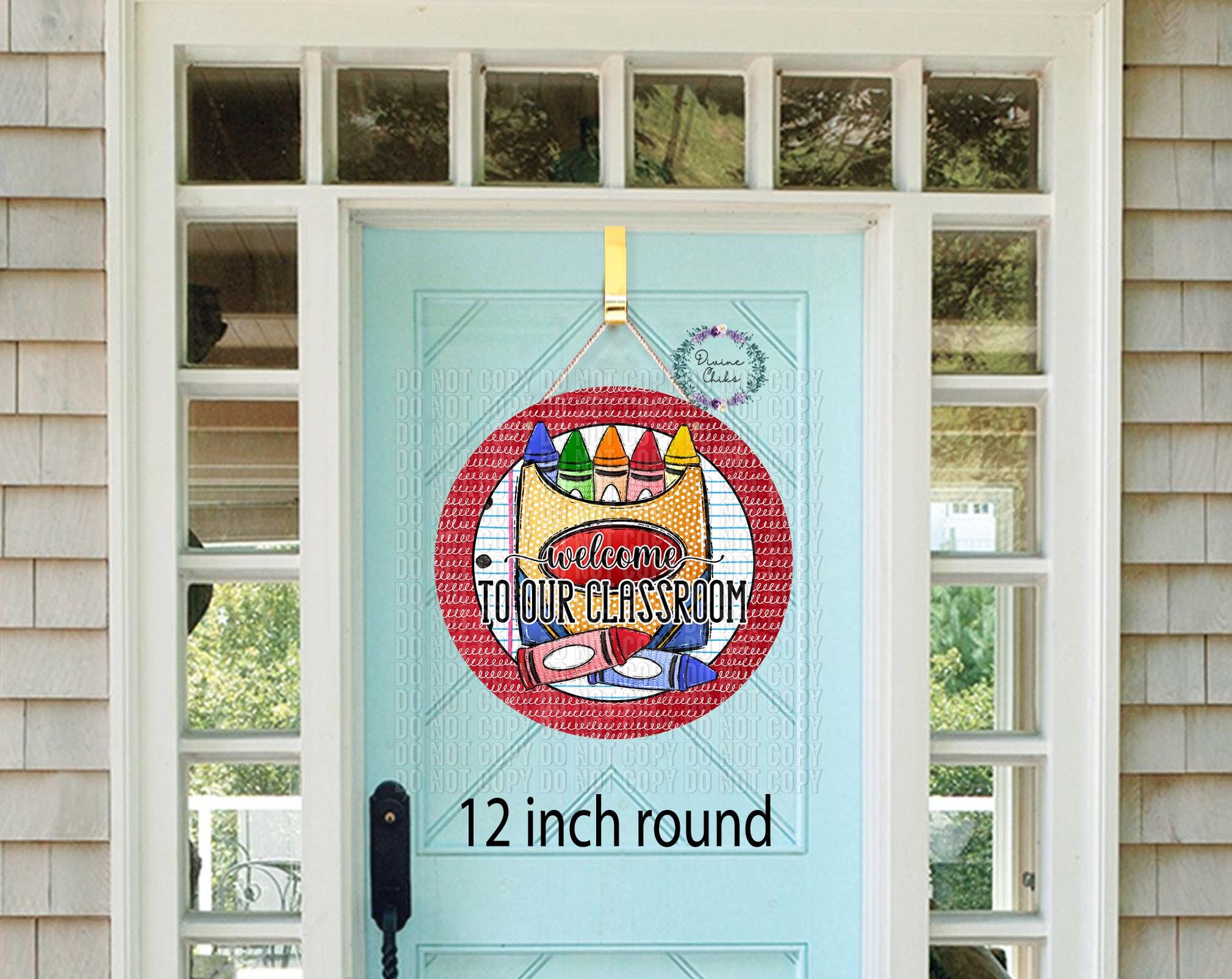 Teacher Door Hanger, Teacher Classroom Decor, Door Hangers, Door Hanger ...