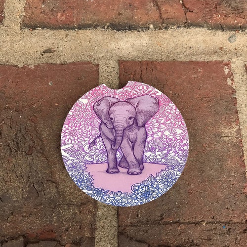 American Flag Car Coasters Patriotic Car Coaster Set of 2 - Etsy