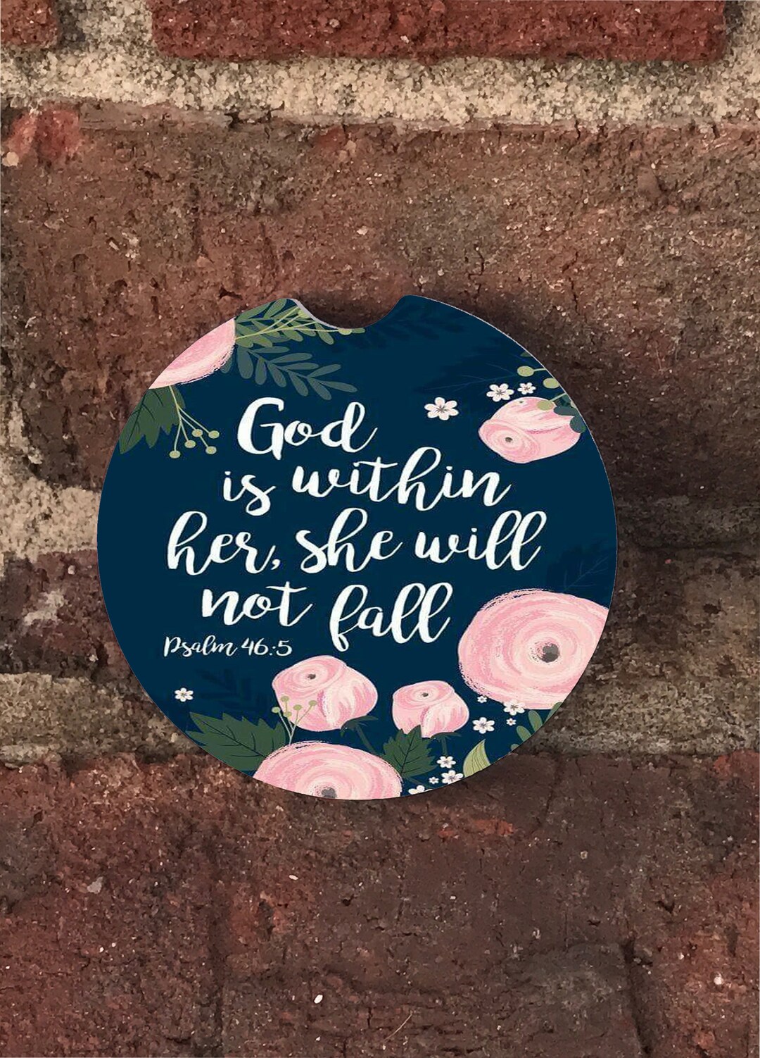 Bible Quote Car Coasters (set of 2) - Etsy