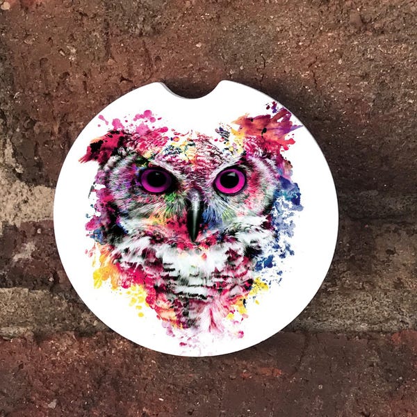 Owl Coasters - Etsy