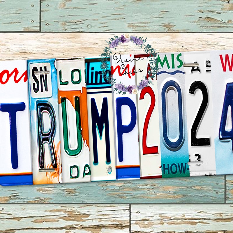 Trump 2024 License Plates - Etsy