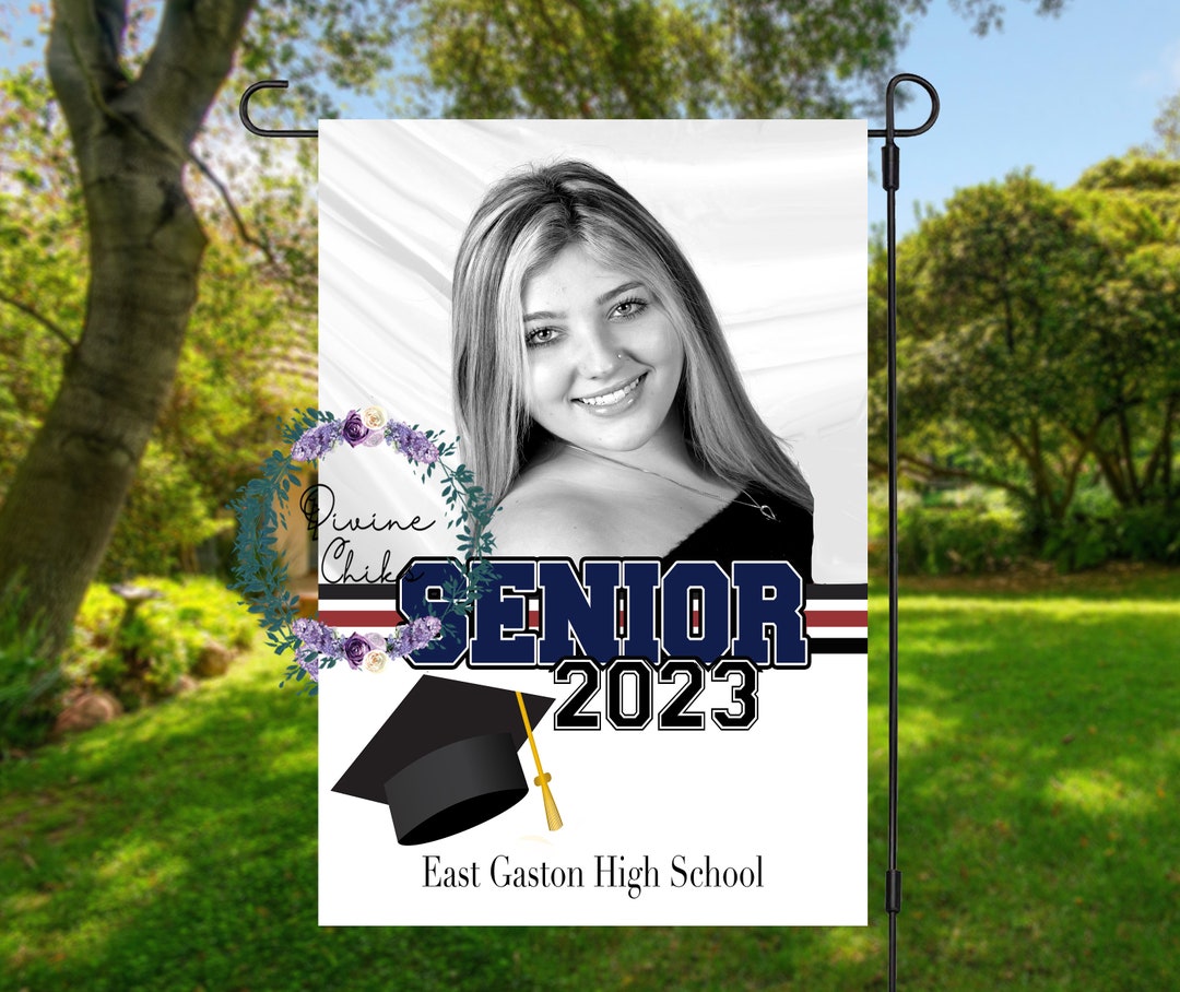 Graduation Garden Flags, Graduation Yard Decor, Graduation Garden Flag ...