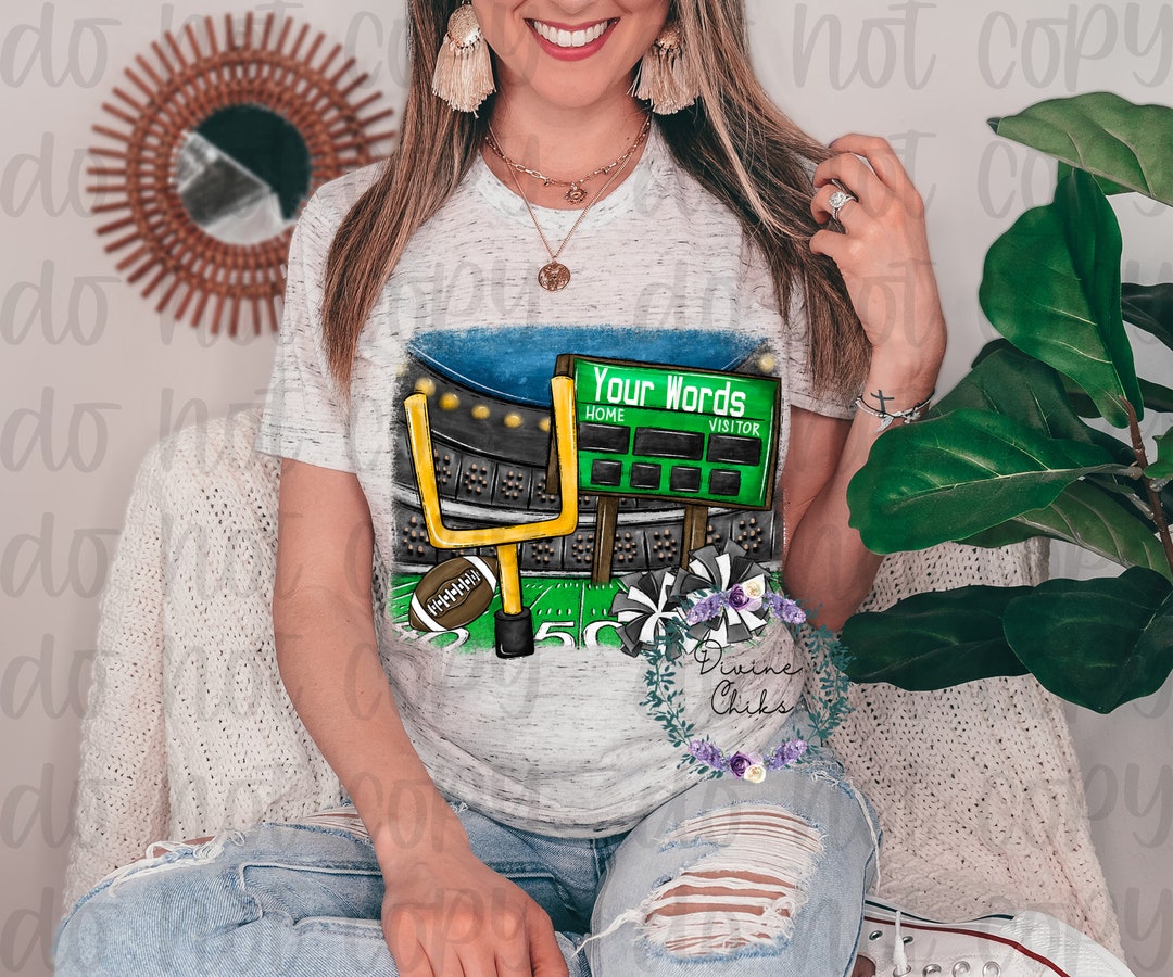 Football Tee, Football Shirts, Football Stadium Tees, High School Tees ...