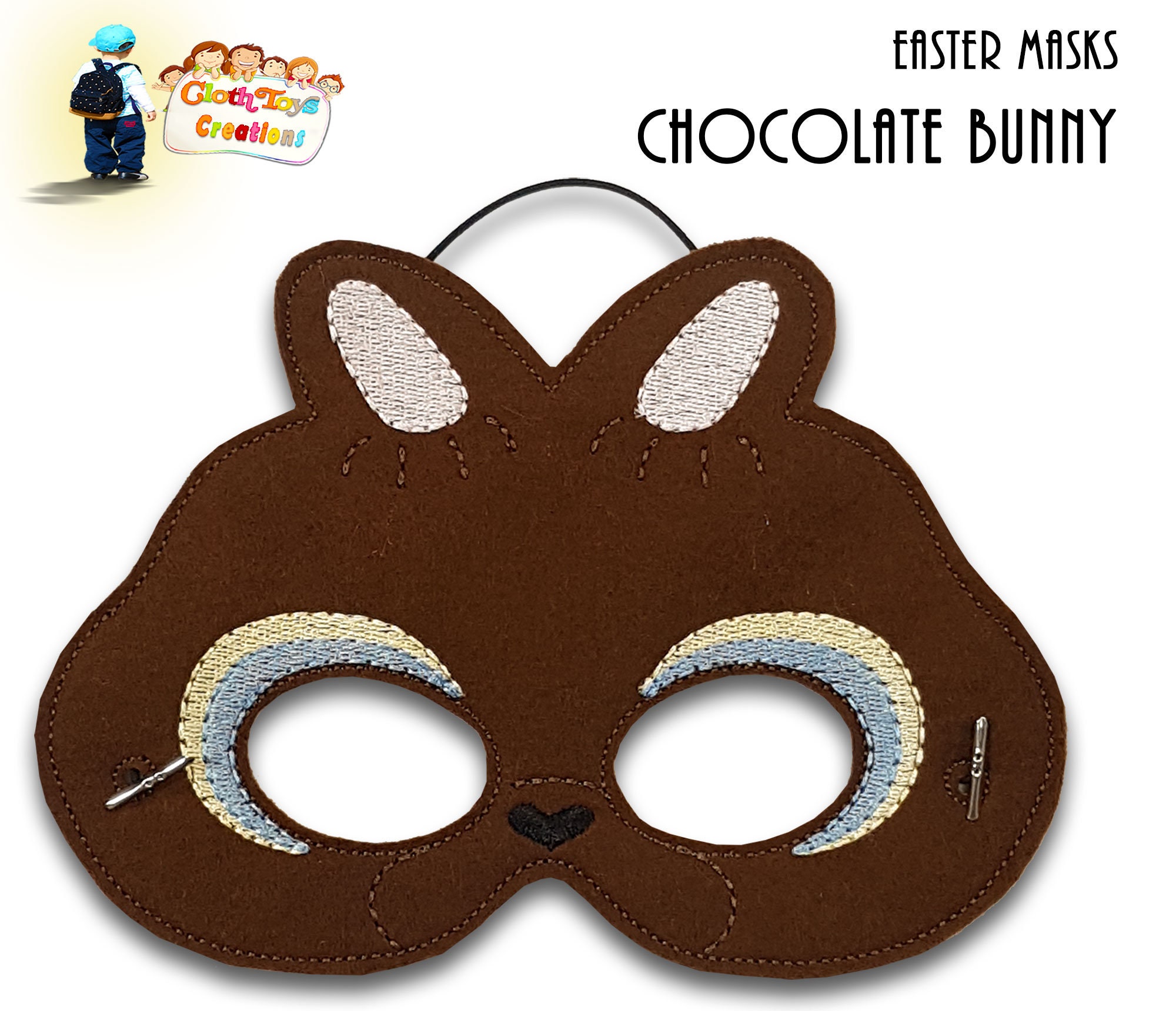 Felt Easter Masks Bunny Duckling Children's Masks - Etsy UK