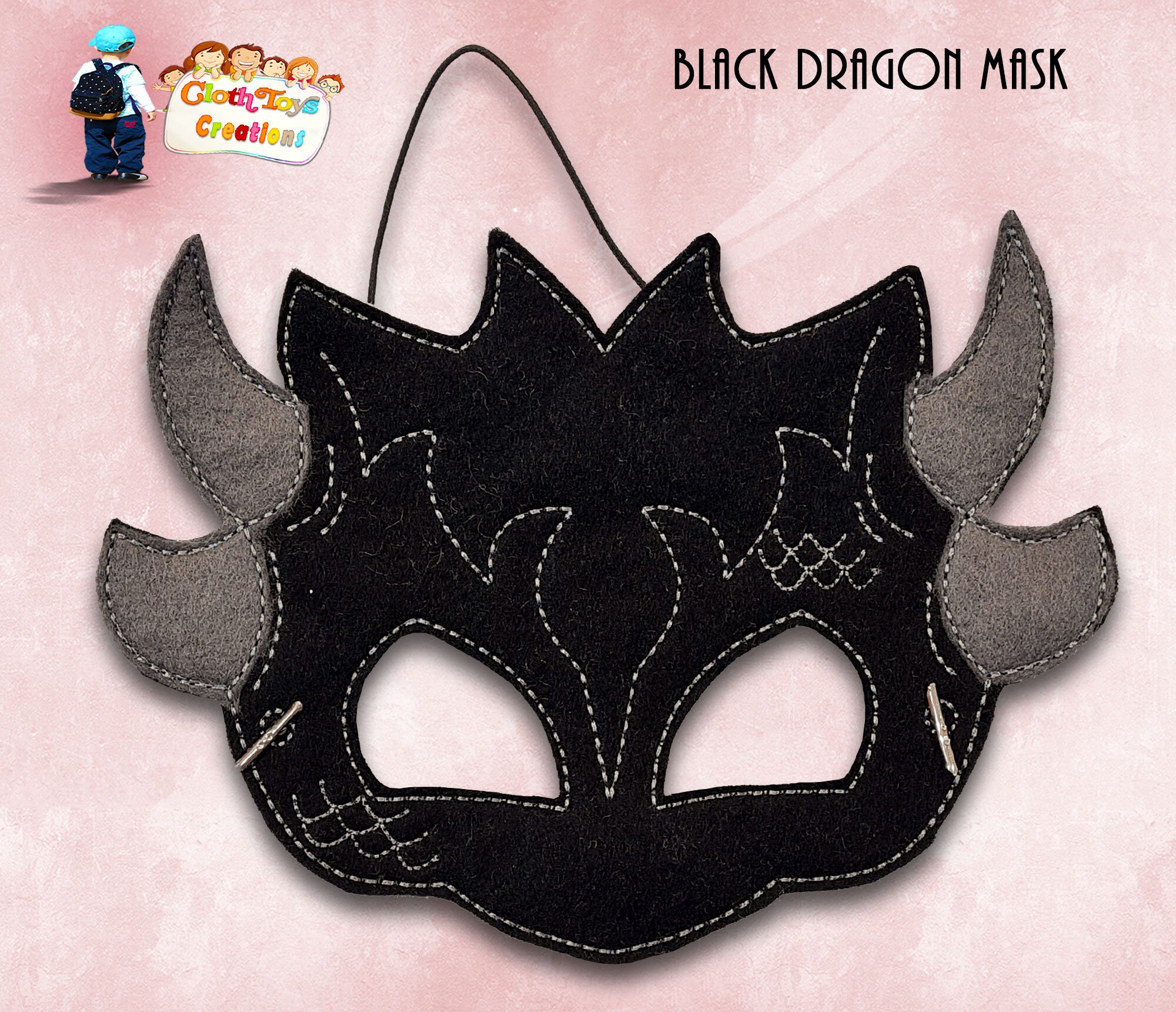 Child's Dress up Masks Dragons Masks Role Play Costume - Etsy Australia