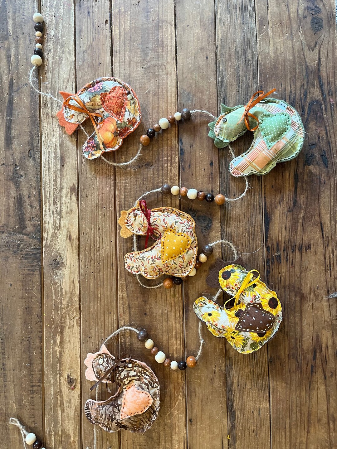 Fall Chicken Garland - Etsy