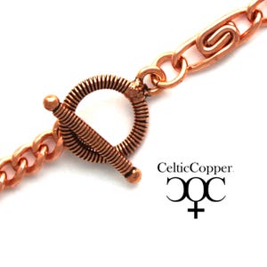 Bulk Pack Copper Clasp 23mm Toggle Jewelry Findings Set of 6 Medium ...