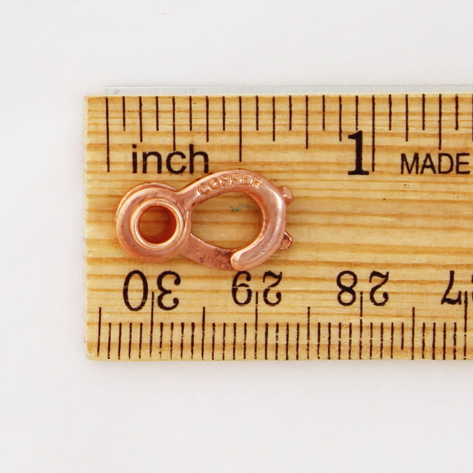 5 Copper Jewelry Repair Kits 15-piece Set Clasp and Rings 16x10mm Solid ...