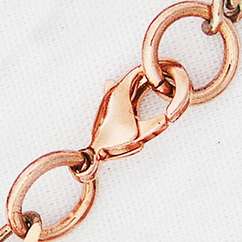 Celtic Copper Jewelry Set of Fine Scroll Chains SET61 Matching - Etsy