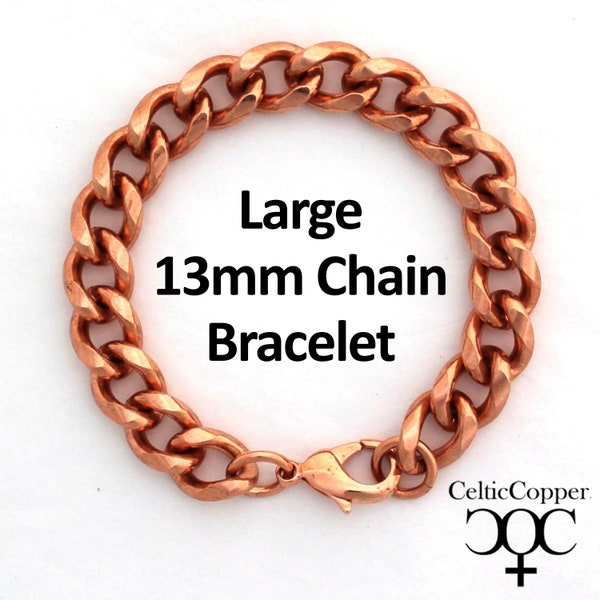 Heavy Men Copper Bracelet - Etsy