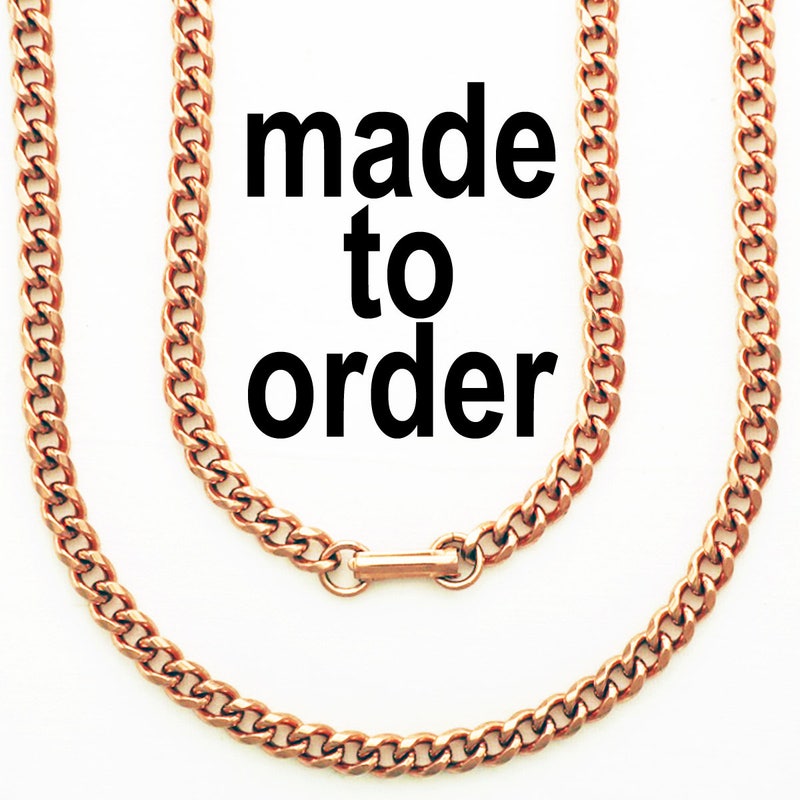 Copper Chain - Etsy