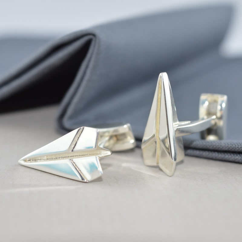 Airplane Cuff Links - Etsy