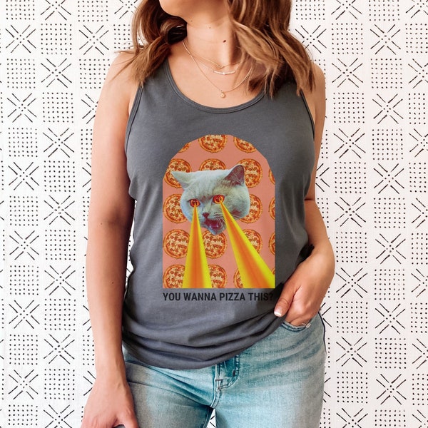 Pizza Tank Top - Etsy