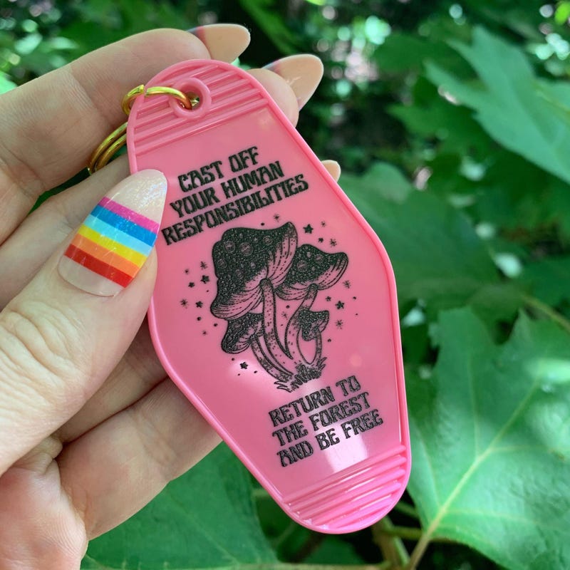 Nature Keychain - Etsy