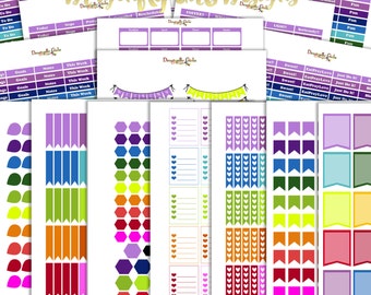 Planner Stickers Page Flags - Etsy