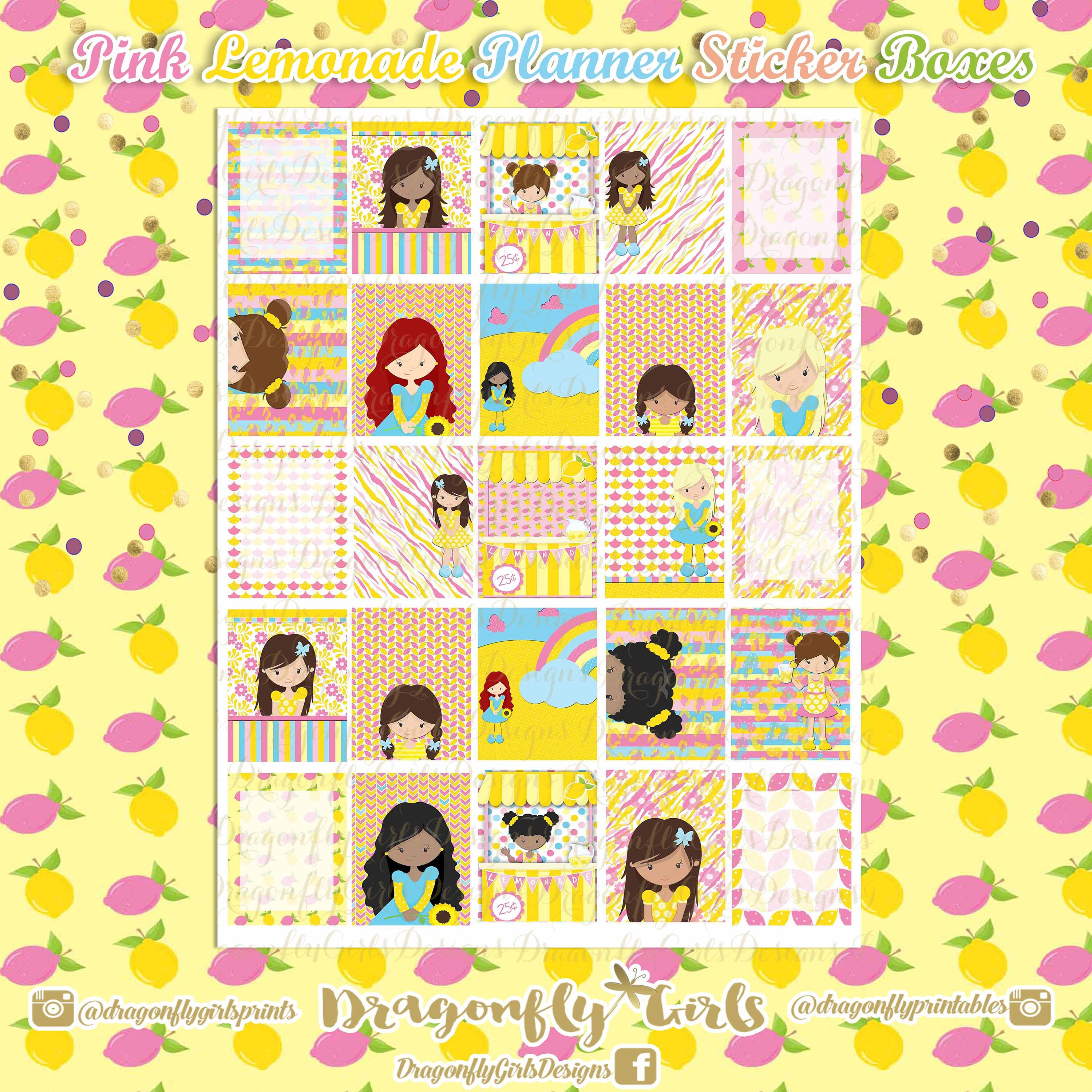 BUNDLE SALE All 20 Printable Planner Stickers Sheets 25 | Etsy