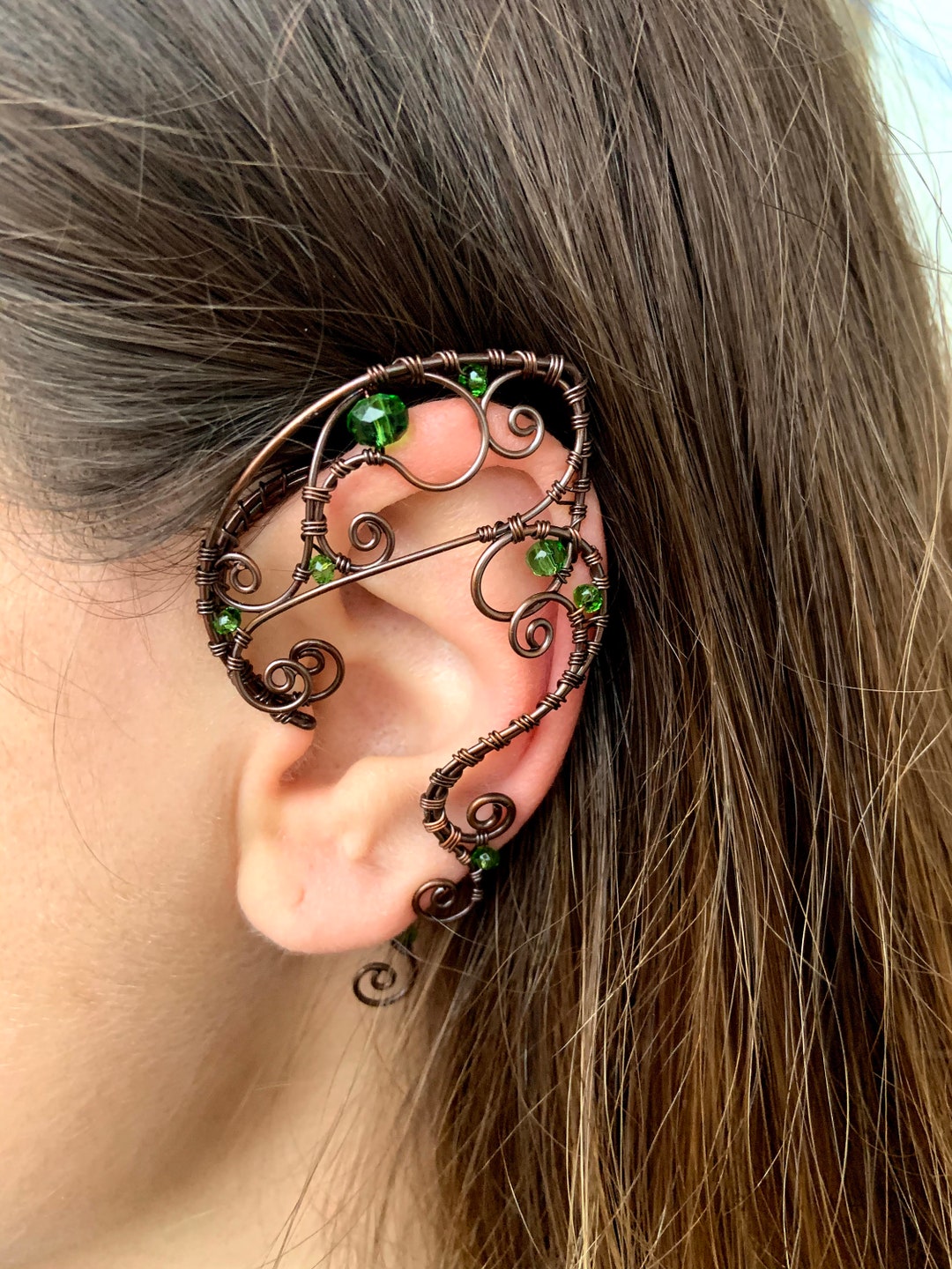 Sólo quedan orejas de elfo Pendientes, Ear cuffs. Puños de oreja de ...