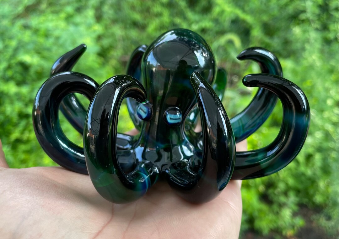 Green Full-body Octopus Pipe - Etsy