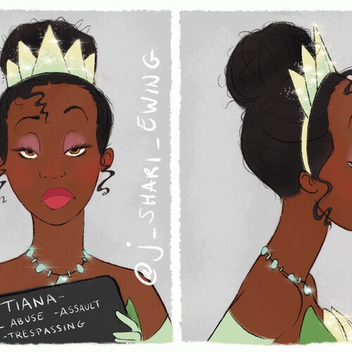 Princess Mugshots Rapunzel - Etsy