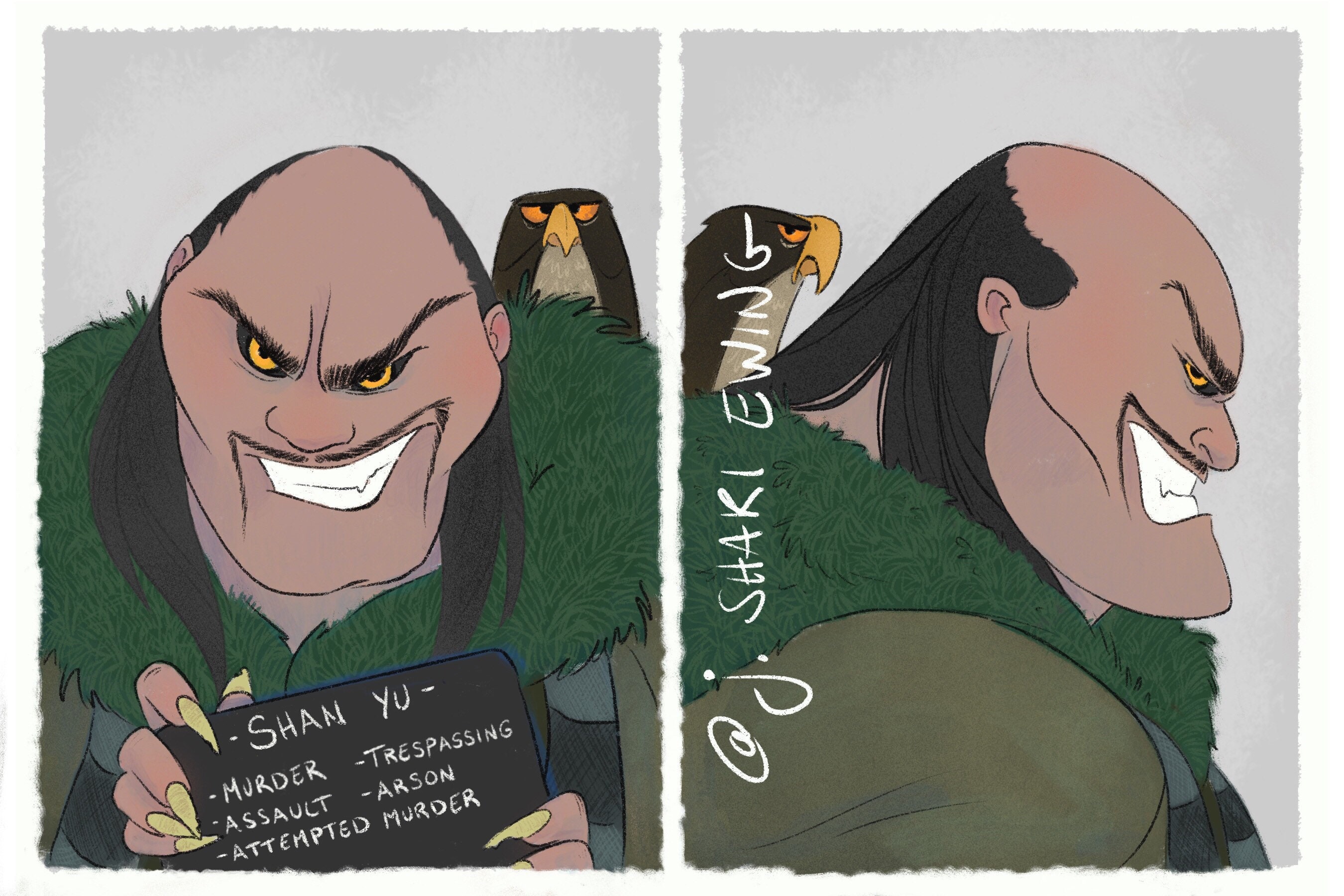 Disney Villains Shan Yu