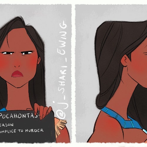 Princess Mugshots Ariel - Etsy