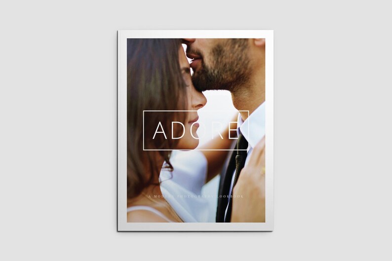 ADORE - Photo Lookbook/portfolio - Etsy