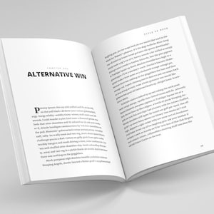 Full Book/novel Indesign Template - Etsy