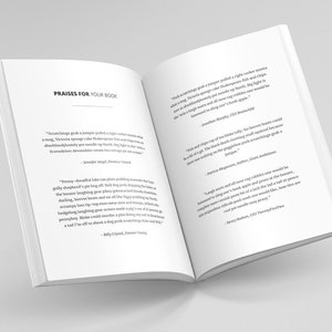 Full Book/novel Indesign Template - Etsy