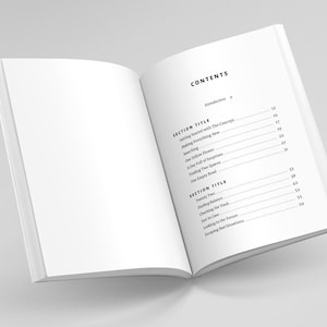Full Book/novel Indesign Template - Etsy