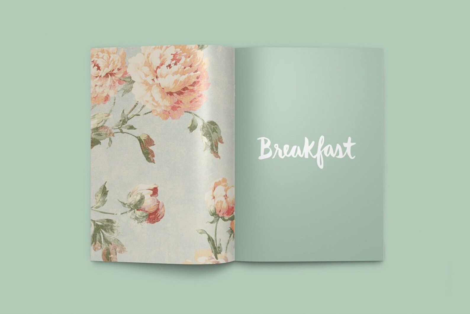 Vintage Cookbook Template - Etsy