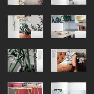 Visual Trends Indesign Template - Etsy