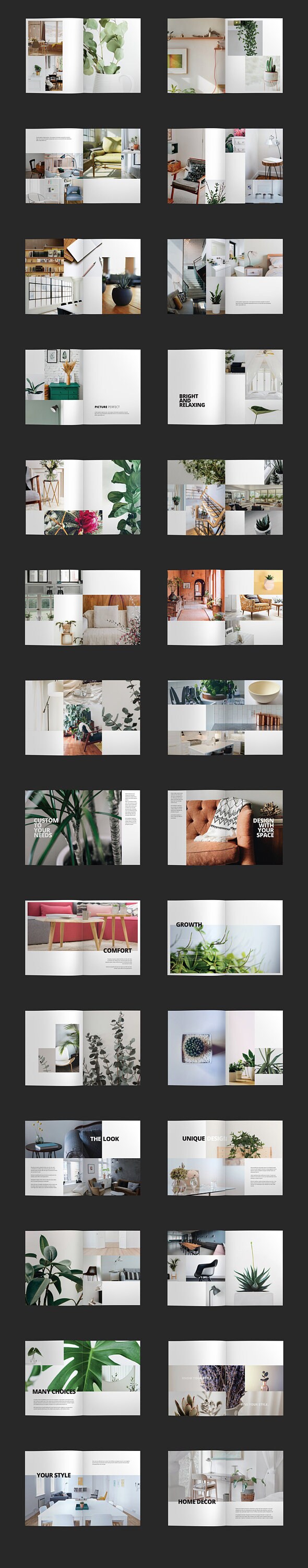 Visual Trends Indesign Template - Etsy