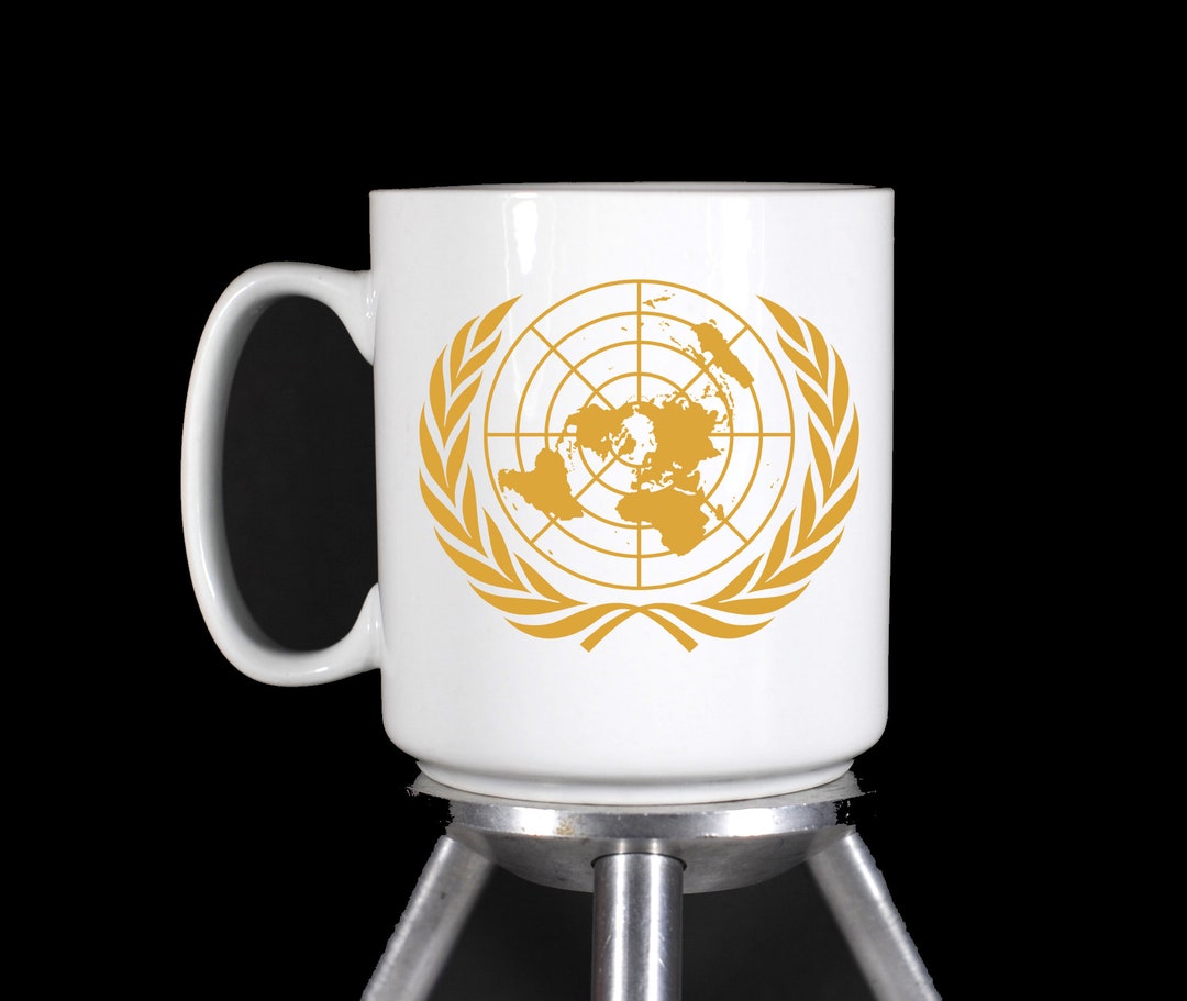 United Nations Golden Seal - Personalized Dishwasher Safe Thermal ...