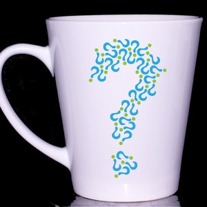 Question Mark Question Mark - Personalized Coffee Mugs Latte Mugs Water ...