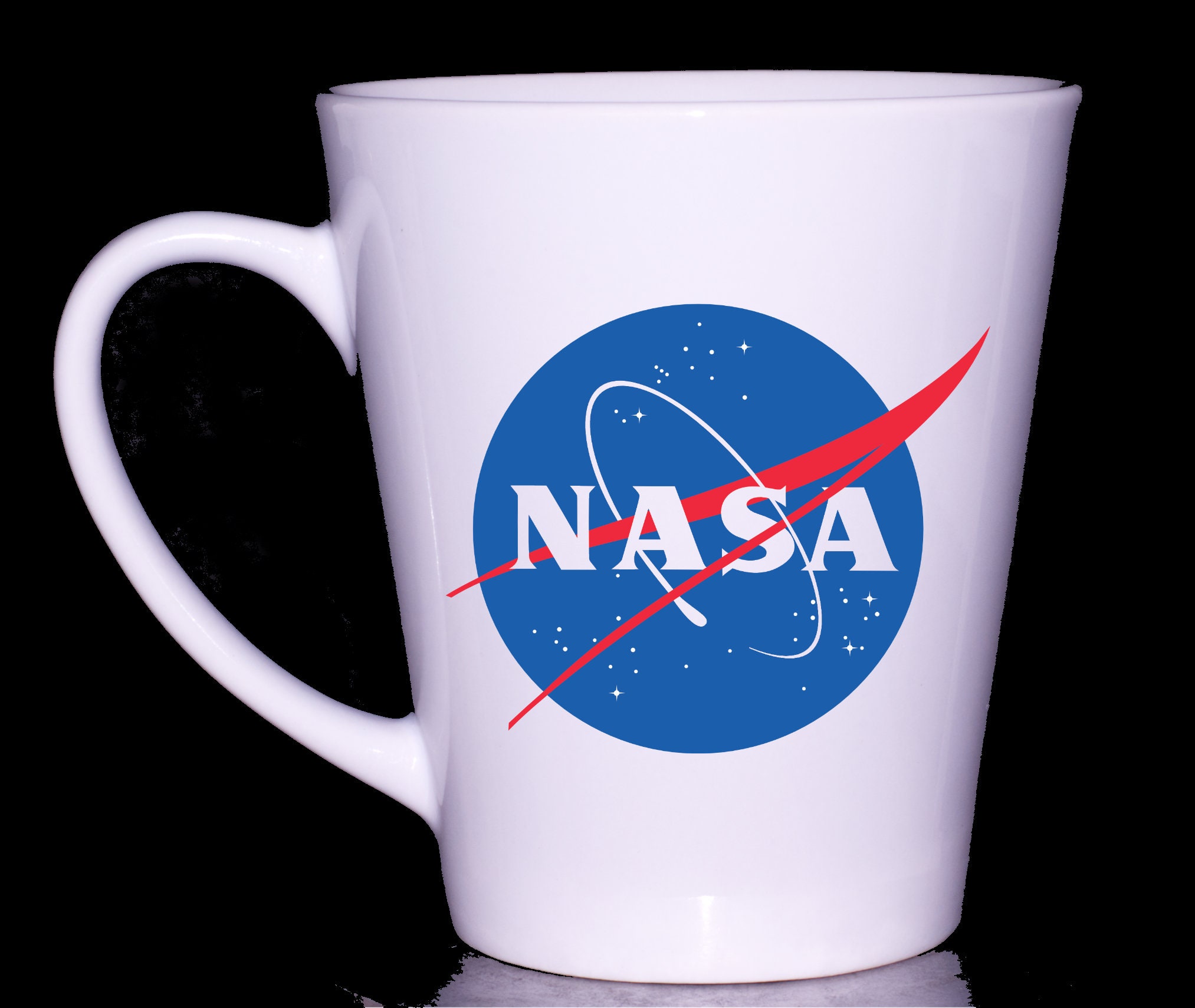 Personalized Custom NASA Coffee Mugs Latte Mugs | Etsy