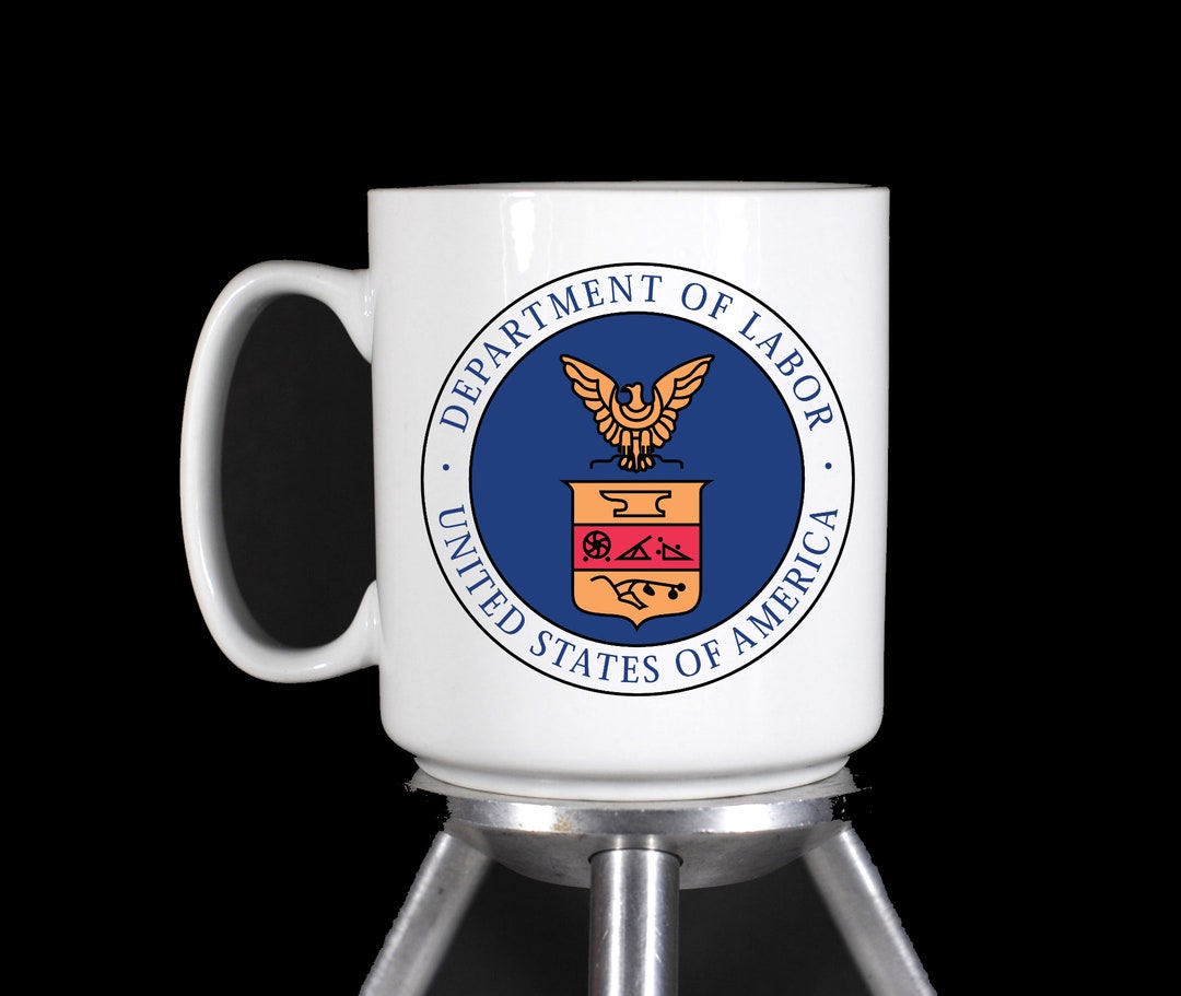 Department of Labor Personalized Custom Coffee Mugs Shot Glasses Water ...