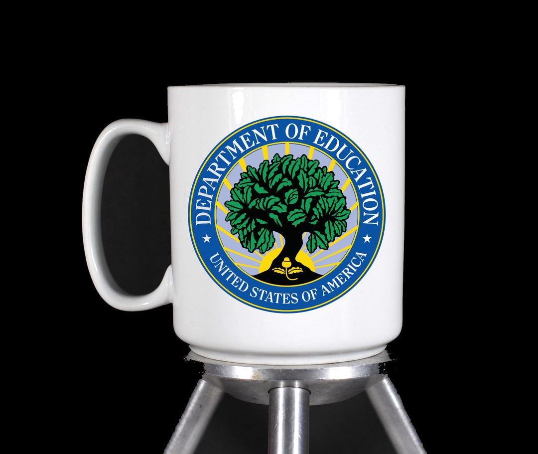 Department of Education Personalized Coffee Mugs Shot Glasses Water ...